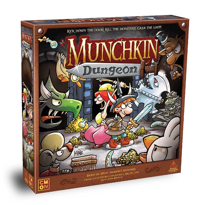 Munchkin Dungeon - Double Dane Games - Tabletop Games - Board Games ...