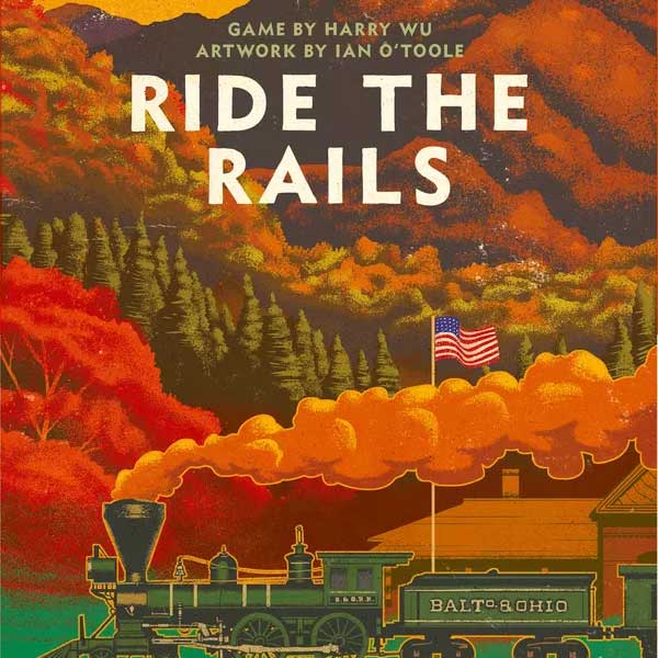 Ride the Rails - Double Dane Games - Tabletop Games - Board Games ...