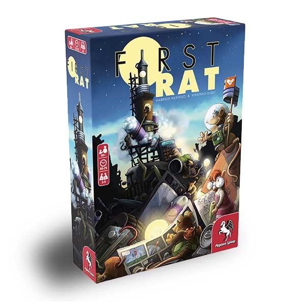 First Rat - Double Dane Games - Tabletop Games - Board Games - Card Games